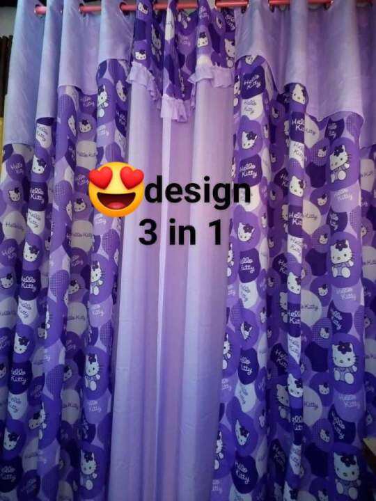 Ring curtain with design | Lazada PH