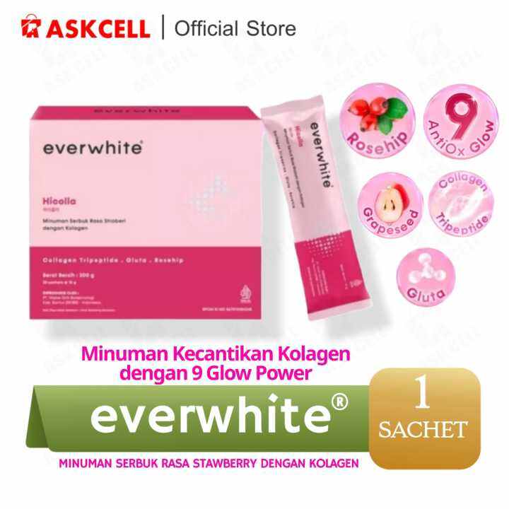 Collagen EverWhite Hicolla Harga Per Sachet Kemasan 15gram | Lazada Indonesia