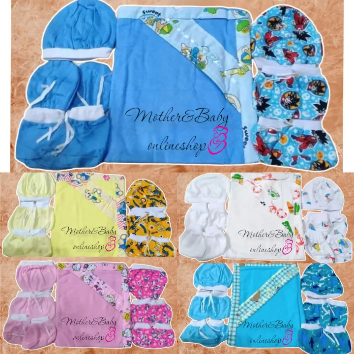 7 in 1 baby basic needs | set of pranella blanket sets of 3in1 bonnet ...