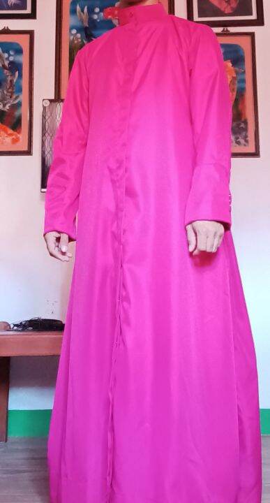 Amaranth Cassock for Master of Ceremony,Altar Server and Clergy ...