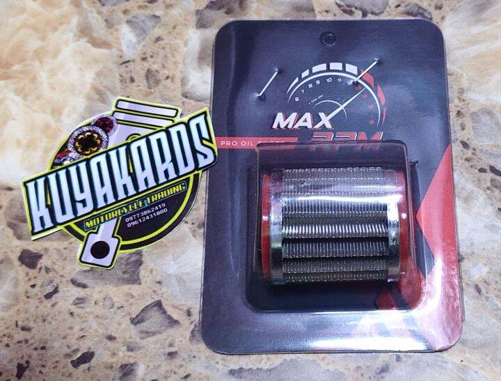 MAX RPM WASHABLE OIL FILTER SNIPER150/135/155 ALL VEGA,YAMAHA SIGHT ...