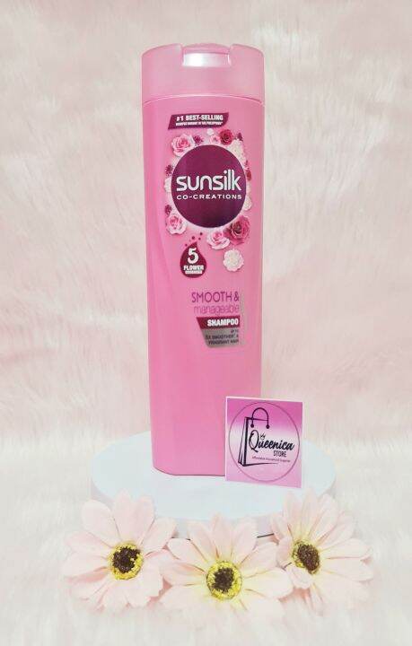 Sunsilk Shampoo 350ml (Smooth&Manageable) - Pink | Lazada PH