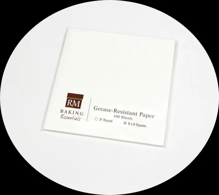8″ x 8″ Square Grease Resistant Paper | Lazada PH