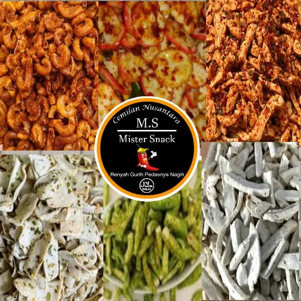 BASRENG PEDAS, RUMPUT LAUT 3 BUNGKUS .( RUMPUT LAUT, BBQ. seblak kering ...