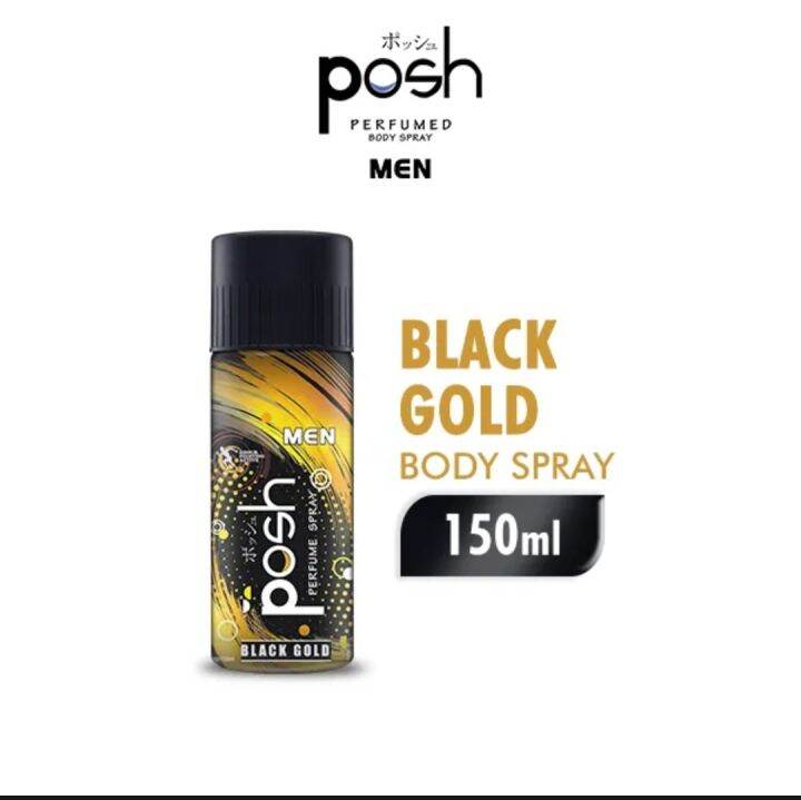 Posh Men Parfume Black Gold 150ml | Lazada Indonesia