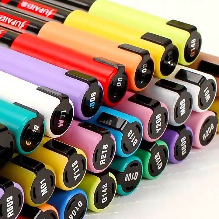 Acrylic Painter (1 ด้าม) ปากกาสีอะคริลิค กันน้ำ 4.0mm คุณภาพสูง งาน ...