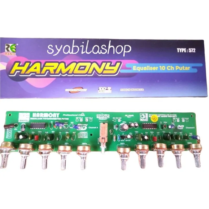 KIT EQUALIZER 10 CHANNEL STEREO 2X5 CHANNEL | Lazada Indonesia