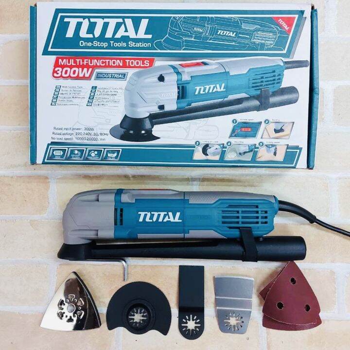 Total เครื่องตัด ขัด เซาะ บาก อเนกประสงค์ รุ่น TS3006 ( Multi-Function Tools ) -กำลังไฟ 300 ...