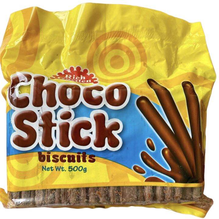 Rich Garden Choco Stick Chocolate Biscuits 500g | Lazada PH