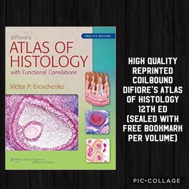 DiFiore’s Atlas of Histology 12th Edition Histo Atlas Textbook | Lazada PH