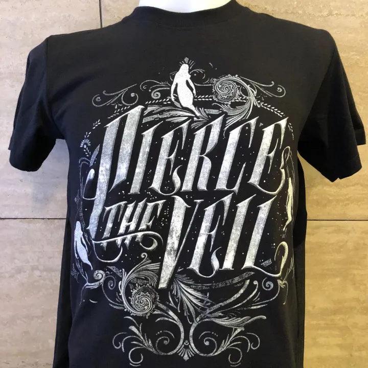 Pierce the veil PTV rock t shirt ( front and back view) | Lazada Singapore