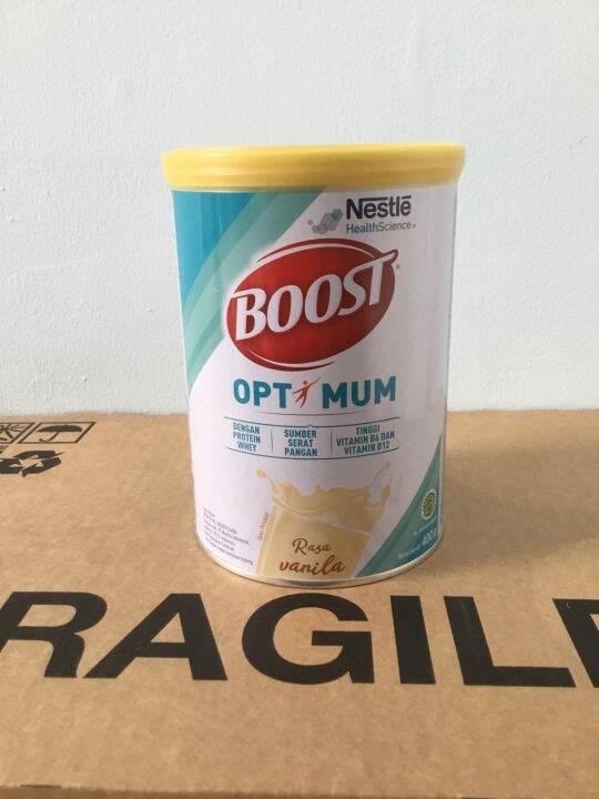 Susu Nestle Boost Optimum Vanilla 400g | Lazada Indonesia