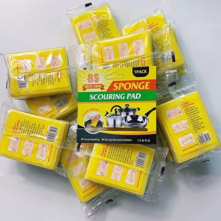 Sponge Foam Diswashing for kitchen use (SPONGE SCOURING PAD) | Lazada PH