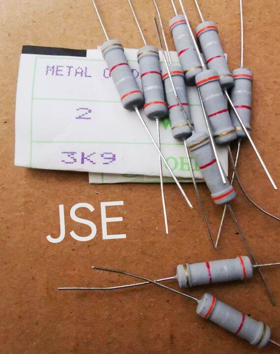 RESISTOR 2 WATT 3K9 OHM ISI 10 PCS | Lazada Indonesia