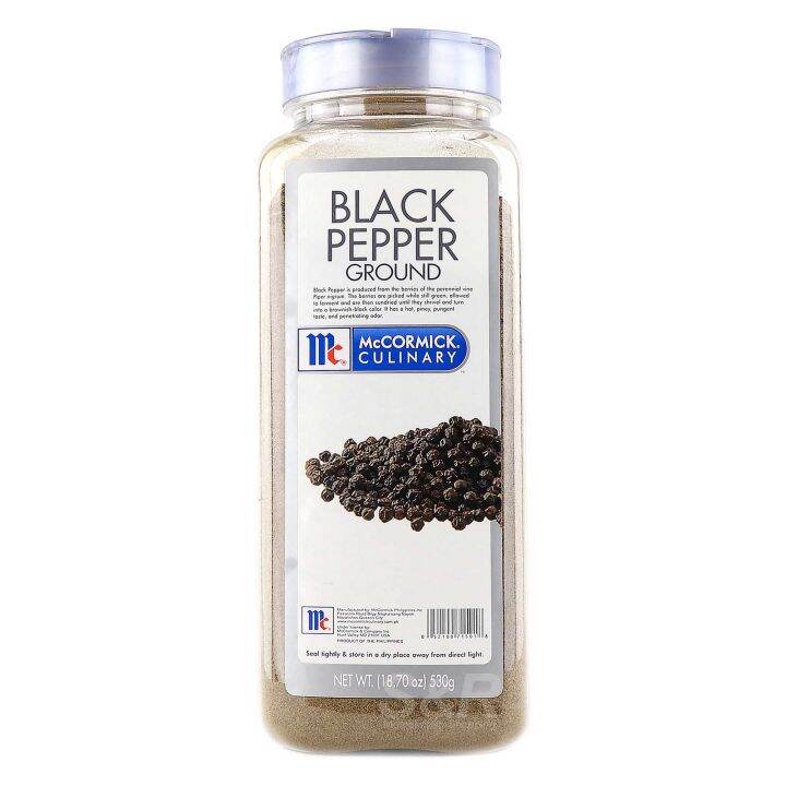 Mc Cormick Pepper Ground (530g) | Lazada PH
