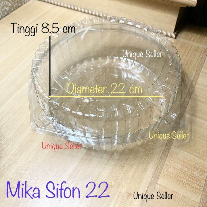 [isi10] Mika Bolu Bulat Sifon 22 cm / Mika SF 22 Tinggi 8.5 Cm / Mika ...