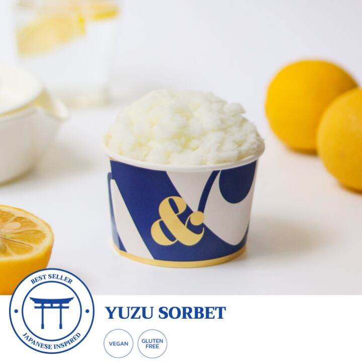 Yuzu Sorbet ( เจลาโต้ ยูสุ ขนาด 4/8/16 oz.) ส่งทั่วประเทศ - Ampersand ...