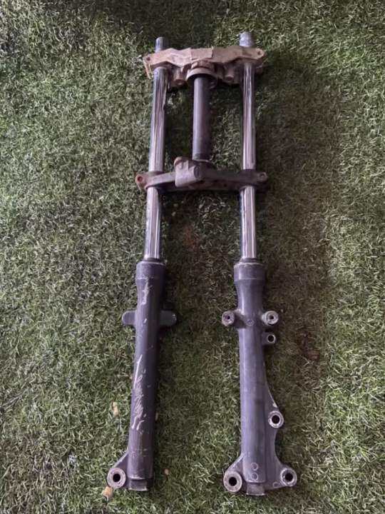 โช๊คหน้าพร้อมแผงคอ เบลอาร์ bell R bell100 สินค้ามือสองสภาพดี สินค้ามี ...