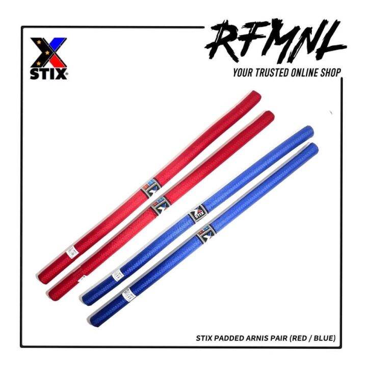 Stix Padded Arnis Pair (Red/ Blue) | Lazada PH