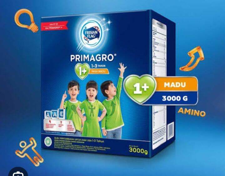 primagro 1+ vanila/madu 3kg | Lazada Indonesia