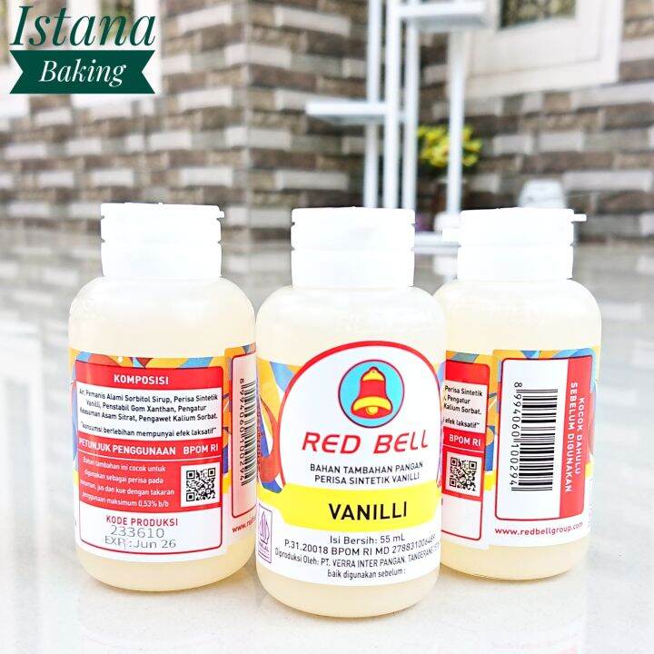 Essence RED BELL Pasrah Vanilli Perisa Sintetik Vanilli 55ml Ecer Murah ...
