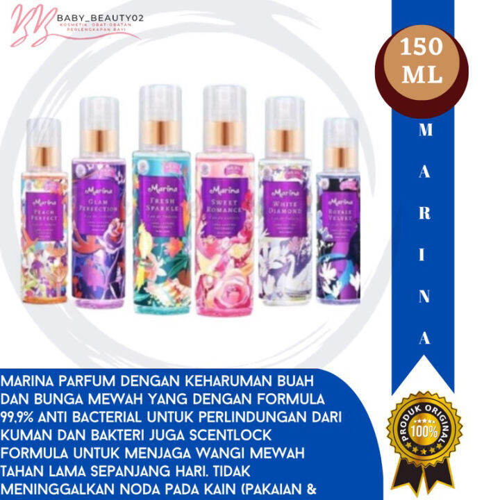 Marina Parfume Eau de Toilette 150ml Marina Parfum Cewek | Lazada Indonesia