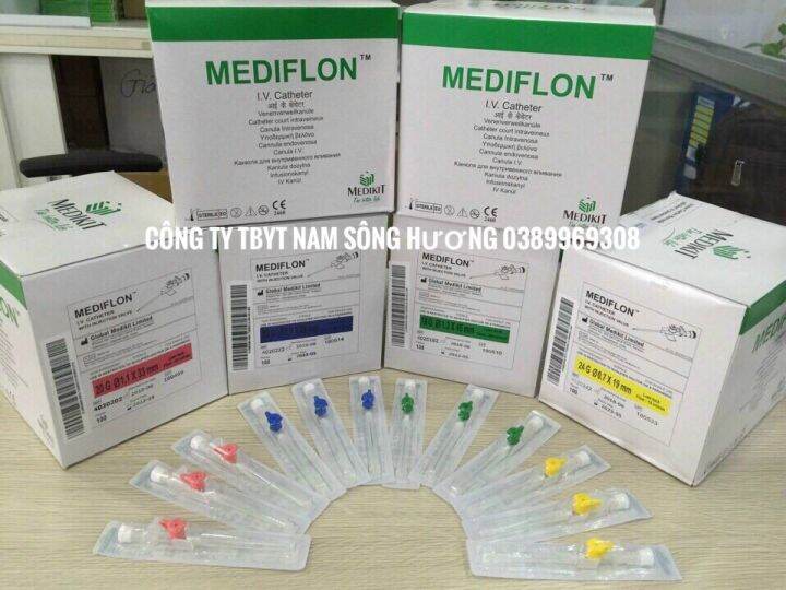 HỘP 100 CÂY KIM LUỒN TĨNH MẠCH KIM CATHETER TIÊM TRUYỀN TĨNH MẠCH ...