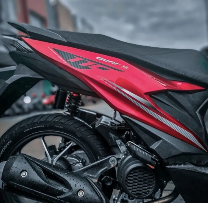 STRIPING TRANSPARAN BEAT DELUXE 2022 CUSTOM LIST SIMPLE | Lazada Indonesia