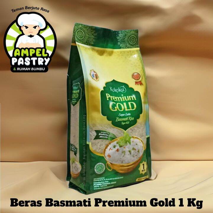 Beras Basmati Premium Gold 1 Kg | Lazada Indonesia