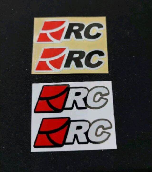 STIKER STICKER RC GARAGE STICKER VISOR HELEM CUTTING | Lazada Indonesia
