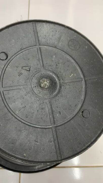 EMBER TIMBA COR UKURAN 24 HITAM ANTI PECAH / EMBER COR PLASTIK TEBAL ...