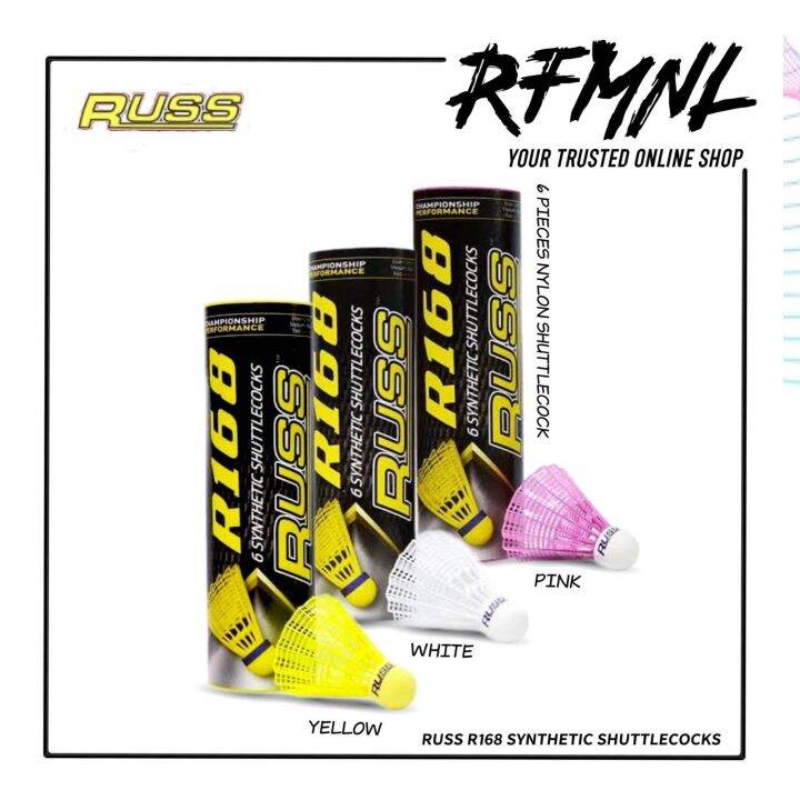 Russ R168 Shuttlecock | Lazada PH