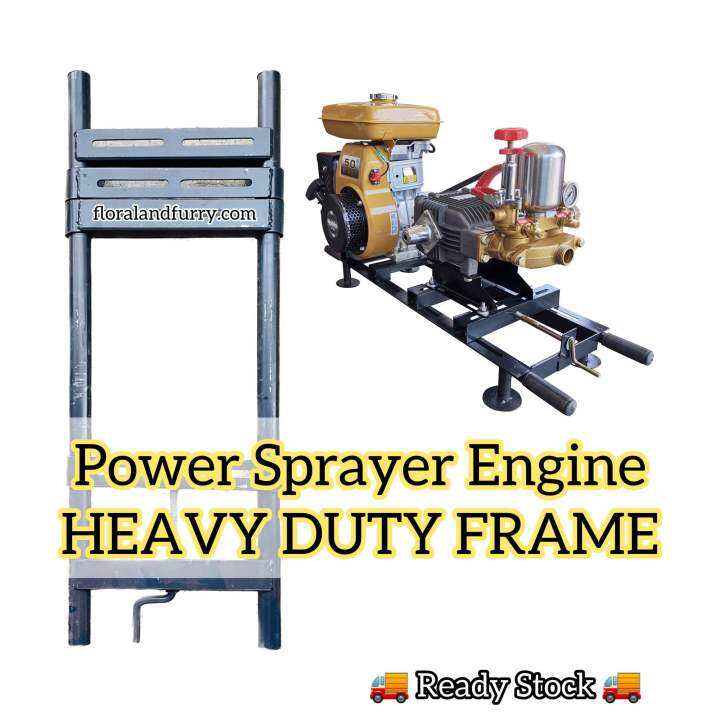 Power Sprayer Engine Frame Heavy Duty Plunger Pump Frame Power Sprayer ...