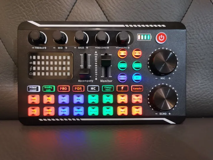 F998 SOUNDCARD AUTHENTIC F998 BEST FOR HOME RECORDING STUDIO AND LIVE ...