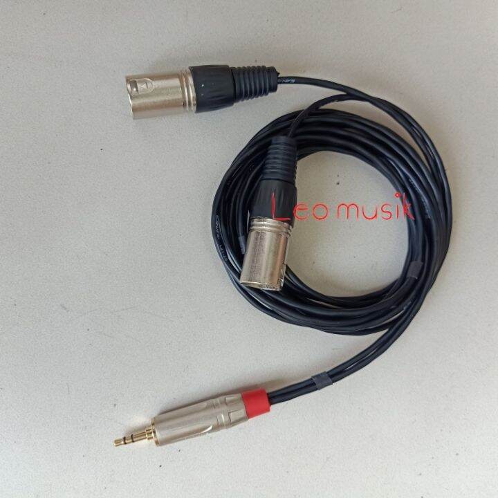 KABEL JACK DARI HP KE MIXER AUDIO PANJANG 5 METER | Lazada Indonesia