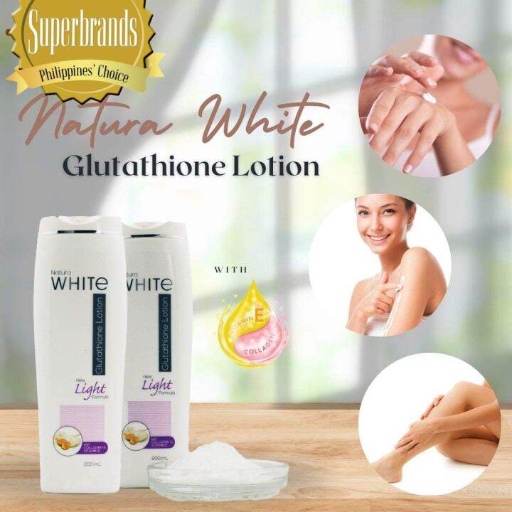 Naturawhite GLUTATHIONE LOTION WITH COLLAGEN AND VITAMIN E 200ml Non ...