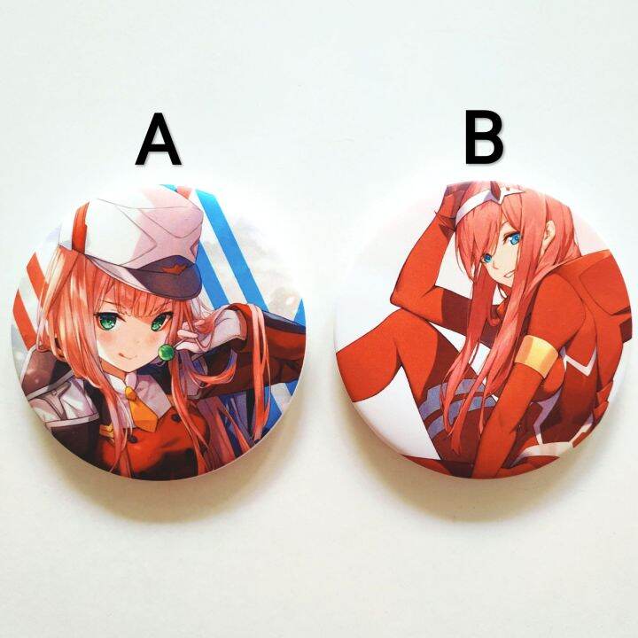 Pin Anime Darling in the Franxx Zero Two Merchandise | Lazada Indonesia