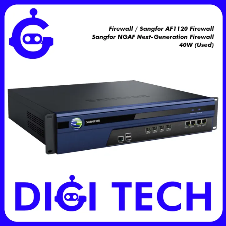 Sangfor AF1120 Firewall Sangfor NGAF Next-Generation Firewall/40W (Used) | Lazada PH