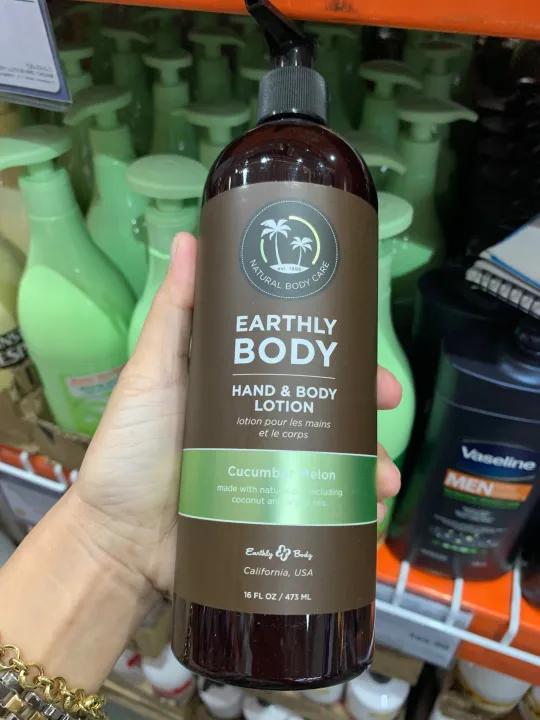 Earthly Body Lotion Cucumber Melon 473ml | Lazada PH