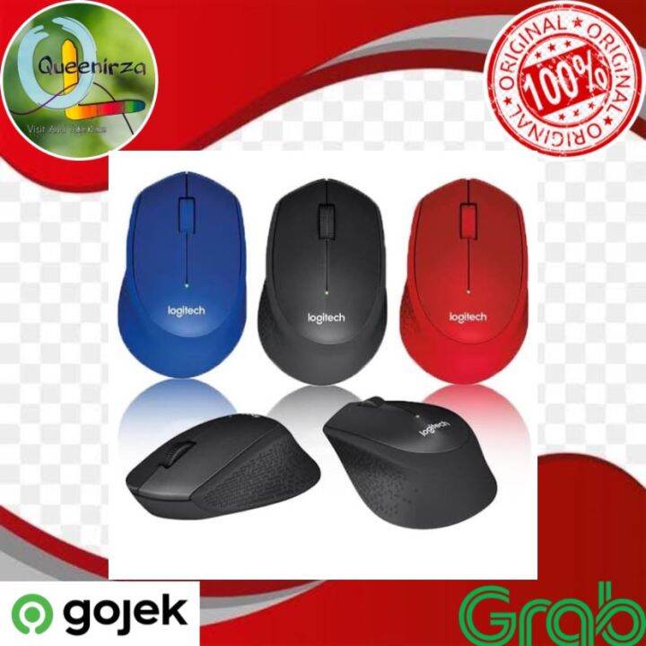 Logitech M331 Mouse Wireless Silent Click Garansi Resmi | Lazada Indonesia