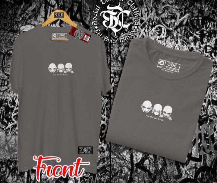 SOCIAL DISTRICT CLOTHING SMALL DESIGN ALIEN | Lazada PH