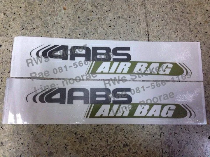 สติ๊กเกอร์แบบดั้งเดิมรถ สำหรับติดข้างประตูรถ MITSUBISHI STRADA คำว่า ...