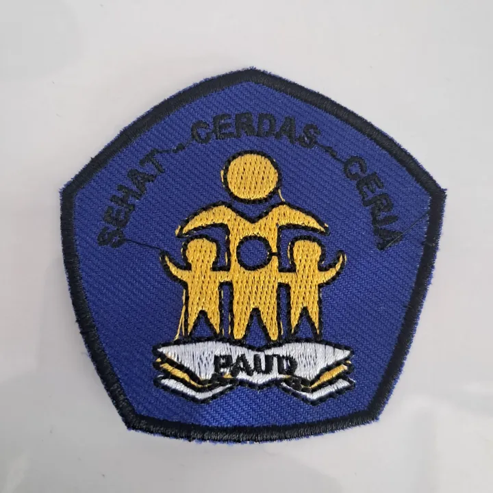 Badge Paud Tk Logo Paud Logo Tk Bordir Logo Paud Tk Bet Paud Bet Tk ...