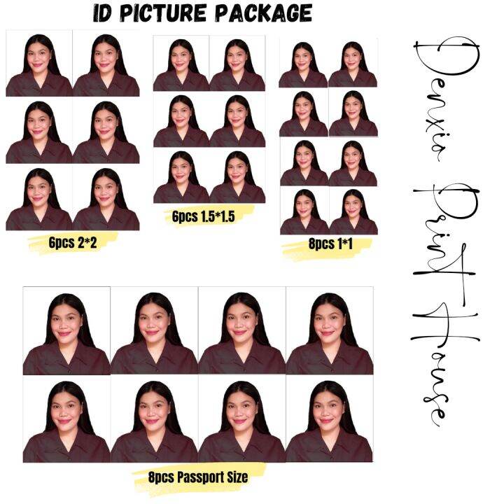 Affordable ID Picture Package | Lazada PH