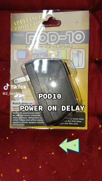 TwinkleHome/Tronix POD-10 Power on Delay POD10 / POD 10 Appliance ...