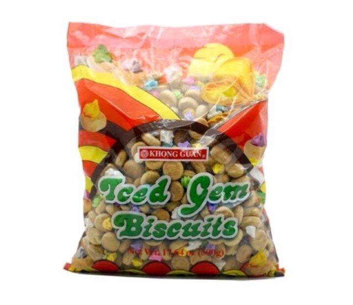Khong guan iced gem biscuit buy 3 x 220g / 1 x 500g | Lazada PH