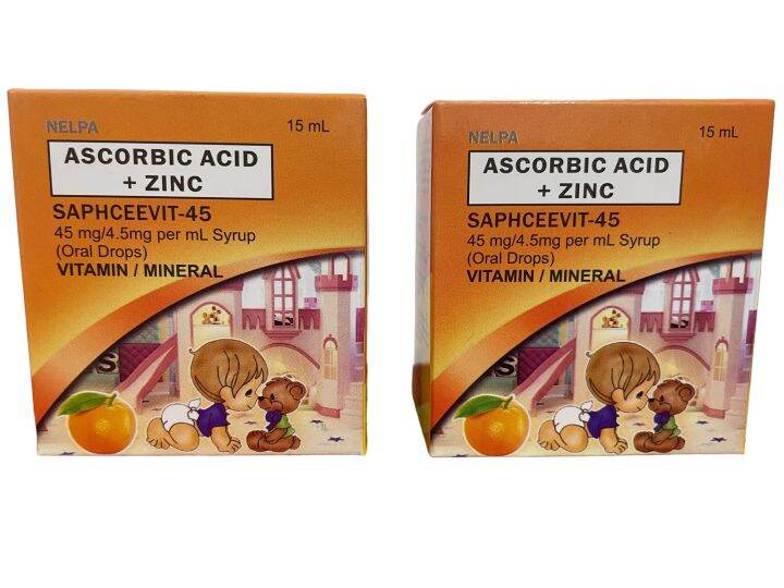 Ascorbic Acid + Zinc Drops (SAPHCEEVIT-45mg (Oral Drops) | Lazada PH