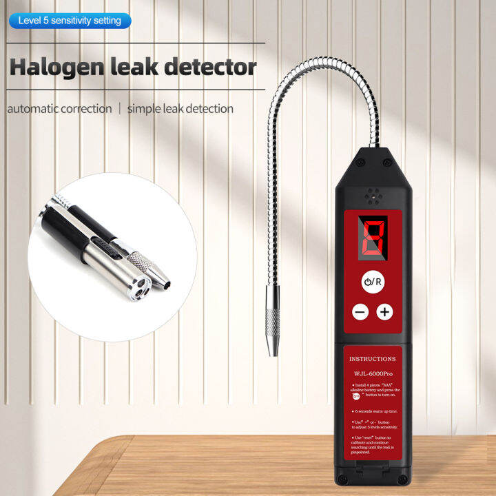 Halogen Leak Detector Air Conditioning Refrigerant Leak Detector R22a ...