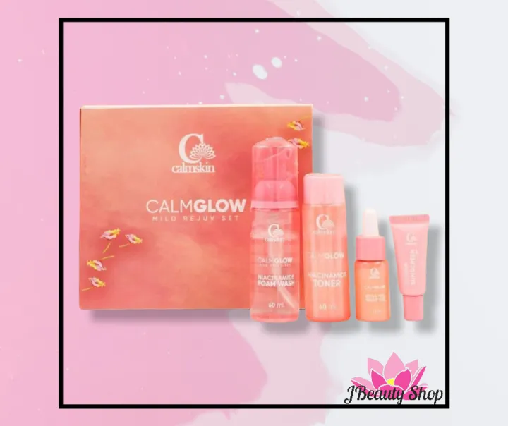 Calmskin Glow Mild Rejuvenating Set (COD with Freebie) | Lazada PH