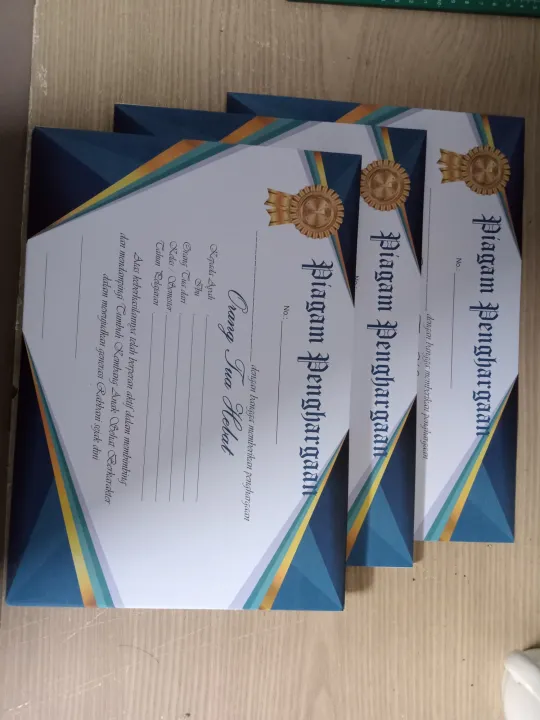 Piagam Penghargaan Buat anak Paud/TK | Lazada Indonesia